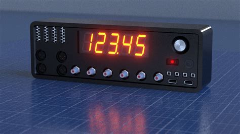 Automated 7 Segment Display Shader For Cycles And Eevee Superhive Formerly Blender Market