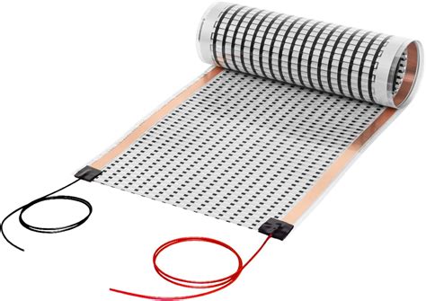 Infrarot Heizfolie 12v Dc 0 3x1m Elektrische Fußbodenheizung Karbon Wärmefolie Amazon De Baumarkt