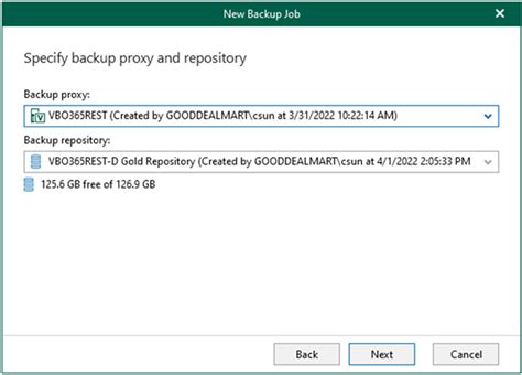 How To Create A Backup Job With Local Repositories To Backup The Entire Organization In Veeam
