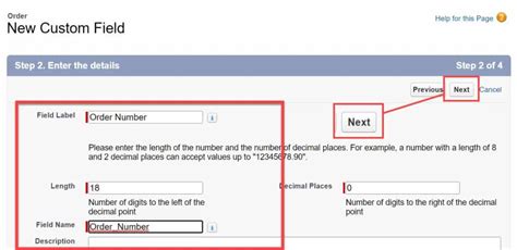 Salesforce Number Field