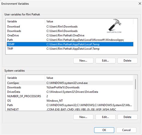 Fix Internal Error Cannot Create Temporary Directory In Windows 11