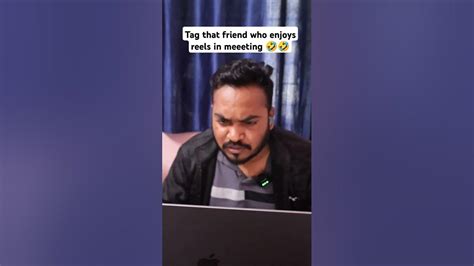 Software Engineer Watching Reels In Meeting 🤣🤣 Tech Comedy Shorts