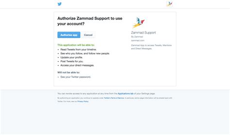 Twitterx — Zammad Admin Documentation Documentation