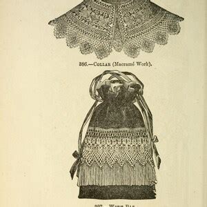 Macrame Lace Making Designs Patterns Instructions Book Etsy