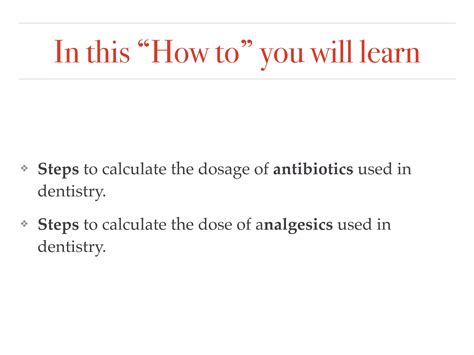Dosage Calculations For Dental Drugs Prescription Pdf