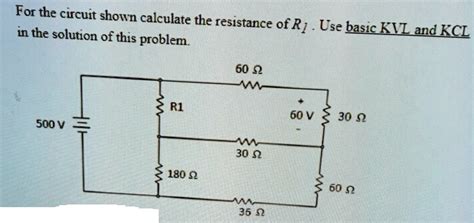 For The Circuit In The Following Image Please Calculate The Resistance