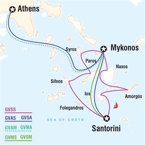 Sailing The Greek Islands Map At Jonathan Hubbard Blog
