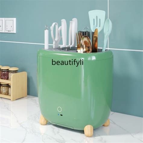 수저 살균기 살균 소독기 숟가락 YJ 원격 제어 자외선 소독 젓가락 통 가정용 보관함 주방 선반 식기 바구니 티몬