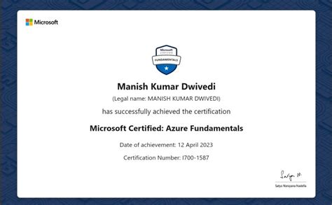 Manish Dwivedi On Linkedin I Have Passed Microsoft Az 900 Exam