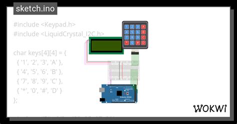 Mini Keyboard Wokwi Esp32 Stm32 Arduino Simulator