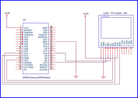 Bugworkshop 甲蟲工作室 Diy Esp32：esp32 Ili9341 24吋 Spi Tft Lcd 液晶屏電路（十三）