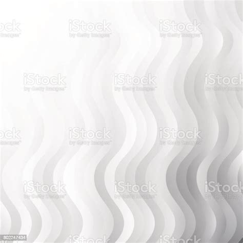 추상적인 기하학적 흰색과 회색 색상 부드러운 라인 배경 벡터 일러스트 레이 션 0명에 대한 스톡 벡터 아트 및 기타 이미지 0명 곡선 기하 도형 Istock