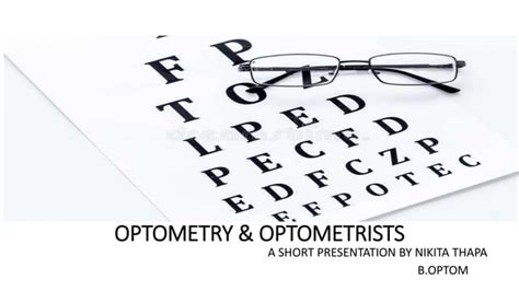 Optometry Optometrists PPT