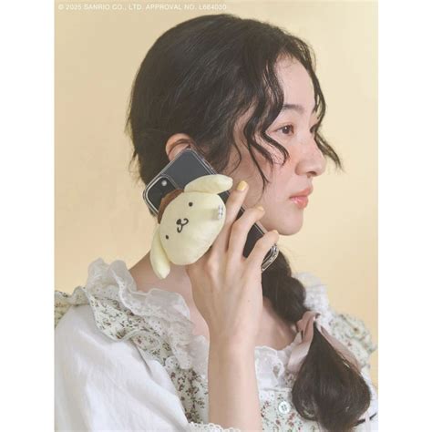 メリージェニー Merry Jenny もこもこポムポムプリンスマホグリップ （イエロー） ファッション通販 Fashion Walker