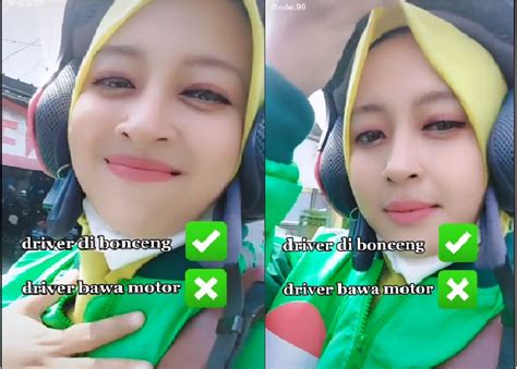 Viral Kisah Ojol Cantik Sering Dibonceng Penumpang Netizen Langsung