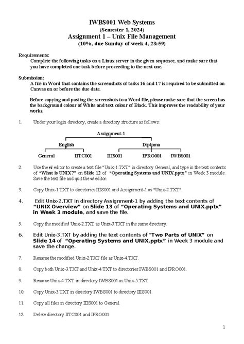 Iwbs001 Assignment 1 Additional Information If Possible Iwbs001 Web Systems Semester 1