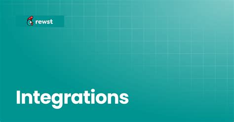 Integrations Rewst Documentation