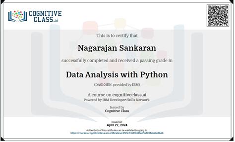 Nagarajan Sankaran On Linkedin Data Analysis With Python