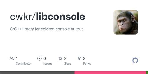 GitHub Cwkr Libconsole C C Library For Colored Console Output