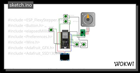 Ch V4 Flexystepper Wokwi Esp32 Stm32 Arduino Simulator