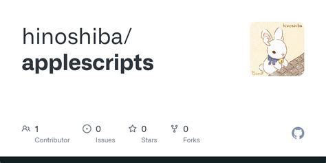 Github Hinoshiba Applescripts