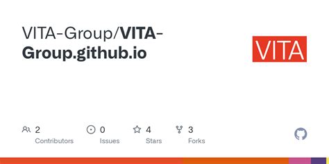 Github Vita Groupvita