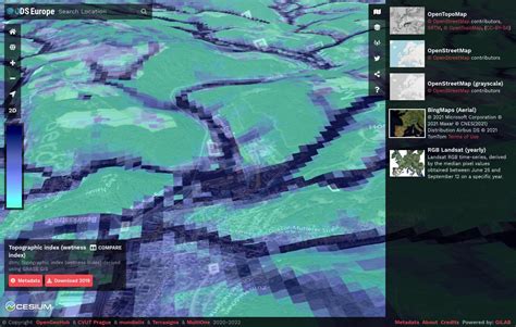 Continental Europe Digital Terrain Model At 30 M Resolution Based On Multisource Data