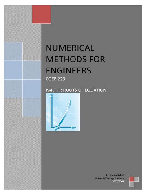 Numerical Methods For Engineers Pdf