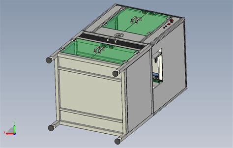 非标视觉检测机设备 Step 模型图纸免费下载 懒石网