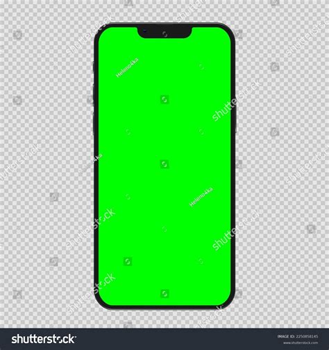 Realistic Smartphone Mockup Device Ui Ux Stock Vector Royalty Free