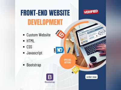 Your Website In HTML CSS JS And Bootstrap Upwork