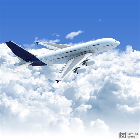 Фотообои Самолет на взлете Арт 230137 Купить в интернет магазине Уютная стена