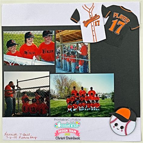 Scrapbook Layouts Printable Cuttable Creatables