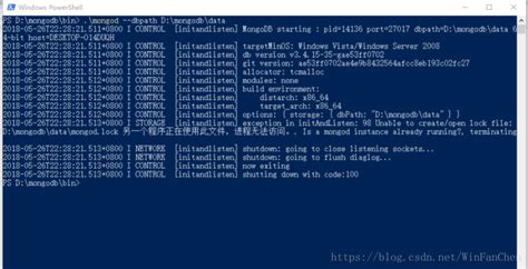 Mongodb在windows10上的安装和配置mongodb Application Is Only Supported On Windows10 Csdn博客