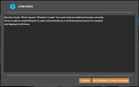 Moddingwiki Users Gameguides Modding Monster Hunter World With Vortex
