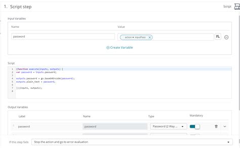setting password issue in flow r servicenow