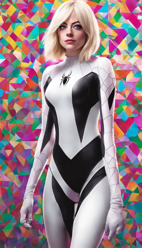 Emma Stone As Spider Gwen 02 By Mparker2602 On Deviantart