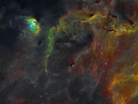 Sh2 101 Tulip Nebula And Cygnus X 1 Astrophotomannheim