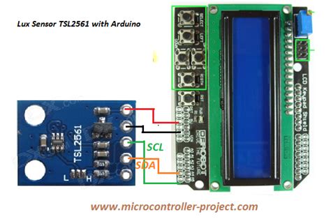 Measuring Visible Light With Arduino Tsl2561 Luminosity Sensor And Displaying Value On 16x2 Lcd