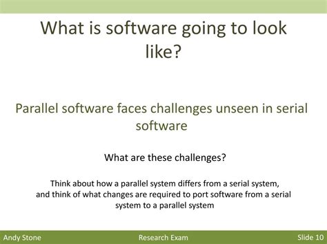 Ppt Surveying How Parallel Programming Models Address Computation Distribution Powerpoint