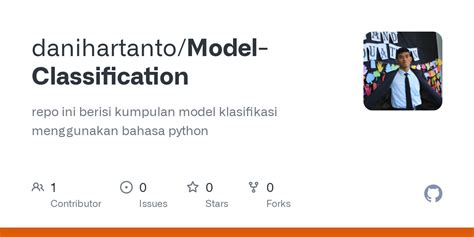 Github Danihartantomodel Classification Repo Ini Berisi Kumpulan
