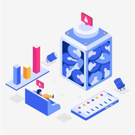 더 많은 신도들이 개념 지원한 있습니다디자인 지원한 아파트 웹 사이트 및 모바일 Websitevector 아이콘 디자인 등각 삽화 본질적인 Png 일러스트 및 벡터