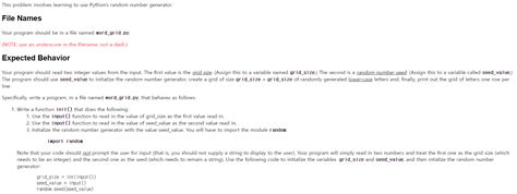 Solved This Problem Involves Learning To Use Python S Random Number Course Hero