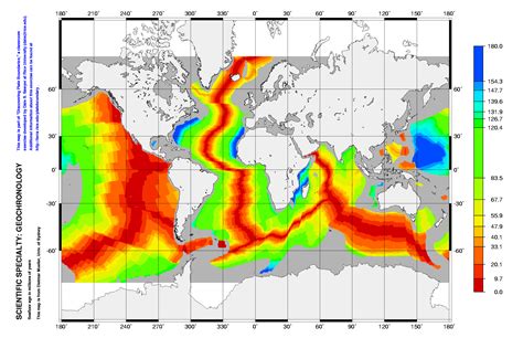 Convergent Plate Boundaries Map