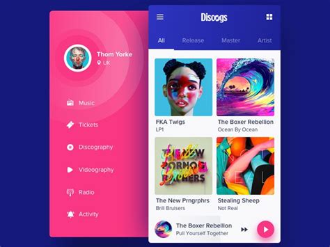 Mobile Menu Design User Interface Examples 33 App Menus Mobile App