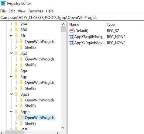 error creating registry key hkey current user software classes ts