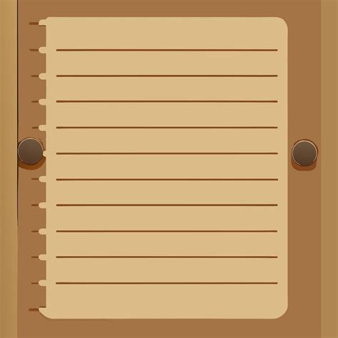 Old Notebook Sheet 54698397 Vector Art At Vecteezy