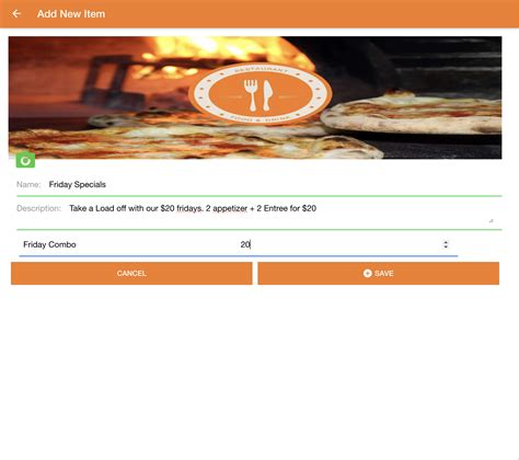 How To Add A Combo Item To Category Spiceapp