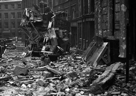 London During The Blitzkrieg Bombings By Germany During World War Ii