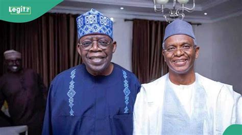 President Tinubu Eulogises Nasir El Rufai On 64th Birthday Legitng